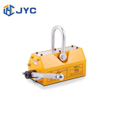China PML 600kg Permanent Magnetic Lifter Small Volume Heavy Duty Lifting Magnet 600Kgf Rated Capacity for sale