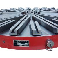 China 30A 480V 1050mm Round Magnetic Chuck Customized Color for sale
