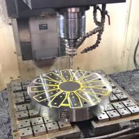 China 580mm X71 Circular Permanent Magnet Chuck For Lathe for sale