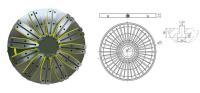 China ISO 13kg/Cm2 58cm Ndfeb Magnetic Lathe Chuck for sale