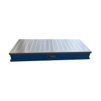 China Rectangular Electro Magnetic Chuck X91 110V 120mm Polar Distance for Milling Machines for sale