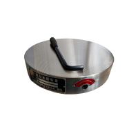 China Dense 160mm Round Magnetic Chuck For Thin Small Work Piece for sale