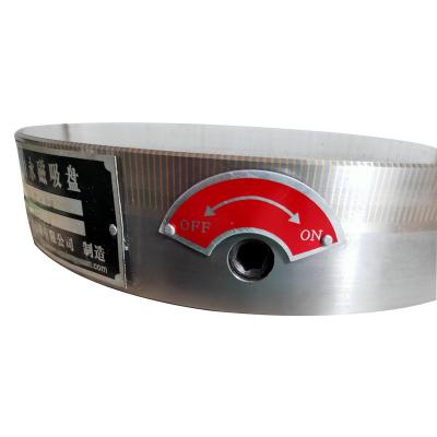 China 200mm Round Permanent Magnetic Chuck XM51 200 for Lathe Grinder 8.9kg for sale