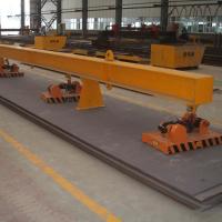 China Automatic Permanent Magnetic Lifter 1000kg V Style Docks Lifting Magnet for Steel Plate for sale