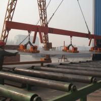 China Automatic Permanent Magnetic Lifter 1000kg V Style Docks Lifting Magnet for Steel Plate for sale
