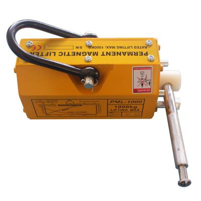 China Manual PML Magnetic Lifter 2 Ton Permanent Magnet for Lifting Steel 2000kg Capacity for sale