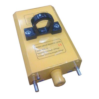 China Permanent Magnetic Lifter 100kg to 5000kg Double Magnetic Circuit Lifting Magnet for sale