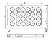 China 600x920mm Electro Permanent Magnetic Chuck 68mm Height for CNC Milling Machine for sale