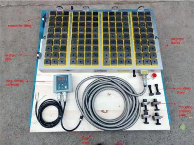 China Oem 590x1000mm Rectangular electro Permanent Magnetic Chuck 80mm Height for sale