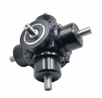 China Six Shaft Output Steering Helical Spiral Bevel Gear Reducer High Precision for sale