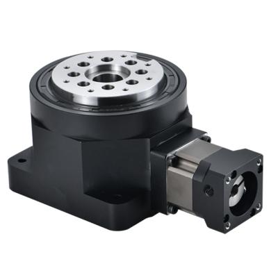 China Cross Roller Bearing Hollow Rotating Actuator , IP54 Servo Rotary Indexing Table for sale