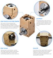 China Straight Gear Planetary Reducer , Spur Gear Gearbox High Torque Right Angle Steer for sale