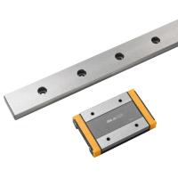 China FBSS12WL 24mm Mini Stainless Steel Linear Guide Rails With Carriage Block for sale
