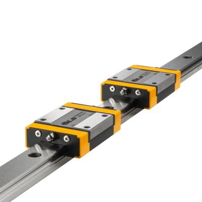 China Cast Steel Linear Motion Guide Rail 15mm Width Guide Block for sale