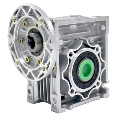 China CNC NMRV050 Worm Gearbox , Aluminum Worm Speed Reducer for sale