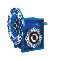 China NRV040 Worm Gearbox Double Shaft , 120W Worm Reducer Gearbox for sale