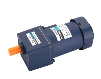 China 120w 1350rpm 380v AC 3 Phase Induction Motor With Gearbox for sale