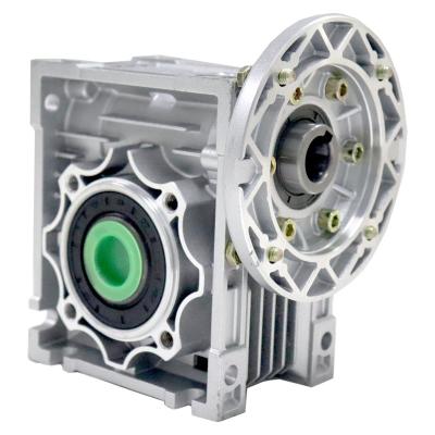 China Nmrv050 Nmrv063 Worm Gearbox , Flange Mounted Worm Reduction Gear Box for sale