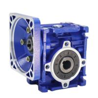 China Nmrv050 Nmrv063 Worm Gearbox , Flange Mounted Worm Reduction Gear Box for sale