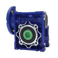 China Nmrv050 Nmrv063 Worm Gearbox , Flange Mounted Worm Reduction Gear Box for sale