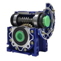 China 7.5:1 15:1 25:1 NMRV110 Worm Drive Reduction Gearbox Multi Power 60w for sale