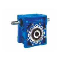 China 17.5-186.7Rpm Worm Gear Reducer Power 0.1-0.4KW NRV030 Shaft Input for sale
