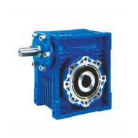 China 17.5-186.7Rpm Worm Gear Reducer Power 0.1-0.4KW NRV030 Shaft Input for sale