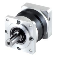 China Solid Shaft Planetary Gear Speed Reducer Square Type 120mm 90mm Size for sale