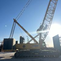 China 260t Used Crawler Cranes For Oil And Gas Production Good Quality for sale