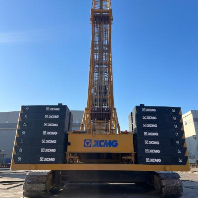 China XLC260 Second Hand Crawler Cranes 120m Telescopic Boom Crawler Crane for sale