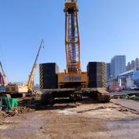 China XCMG 130T Hydro Crawler Crane XGC130 Used Crawler Crane 13m-60m Boom for sale