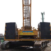 China Yellow Hydraulic Crawler Crane Used 85T XGC85 Lattice Boom Crawler Crane for sale