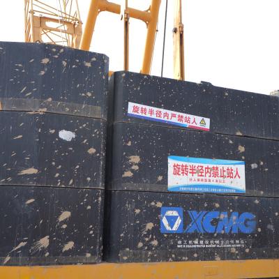 China Used 180T Hydraulic Crawler Crane XCMG Second Hand 24m-84m Boom for sale