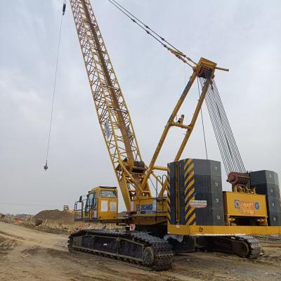 China 1.5 RPM Used Hydraulic Crawler Crane Elevate Construction Capabilities for sale