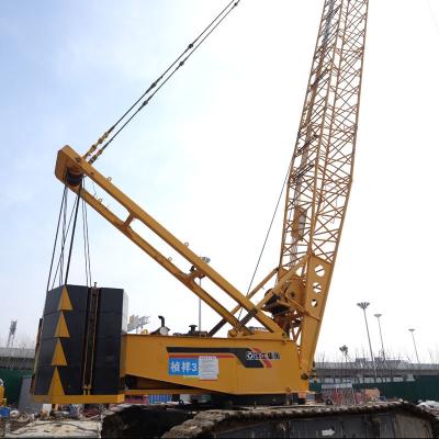 China High-Performance Hydraulic Crawler Crane with 3600kNm Tamping Capacity, 300 Tons Max Lifting Capacity, and 91 Meters Max Lifting Height for sale