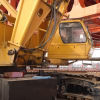 China Used Crawler Crane with Maximum Gradeability 30%, Main Boom Length 16-73m, and Rated Power 175/220kw/RPm for sale
