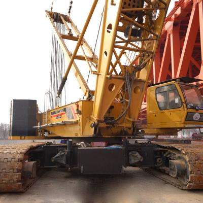 China Used Crawler Crane with 16-73m Main Boom Length 175/220kw/RPm Rated Power and 30% Maximum Gradeability for sale