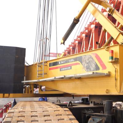 China Used Crawler Crane with 16-73m Main Boom Length, 30% Maximum Gradeability, and 175/220kw/RPm Rated Power for sale