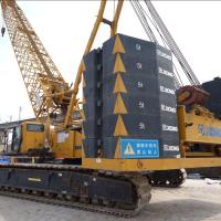 China Second Hand 260T Mobile Crawler Crane For High Rise Building for sale