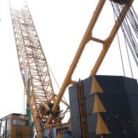 China 220Ton Construction Crawler Crane Used All Terrain Crawler Mobile Crane for sale