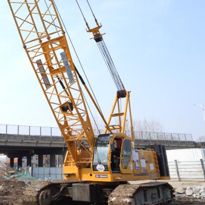 China 1.5km/H 100T Crawler Crane With Boom / Used Crawler Cranes 298kW Engine Power for sale