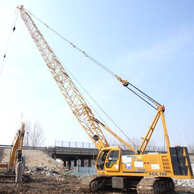 China 13m - 60m Boom 100T Crawler Crane Has Great Advantages In High Altitude Operations for sale
