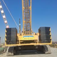 China XCMG Mobile Crawler Crane with 300kW Engine Power 45 Tons Transportation Weight and 200 Meters Lifting Height for sale