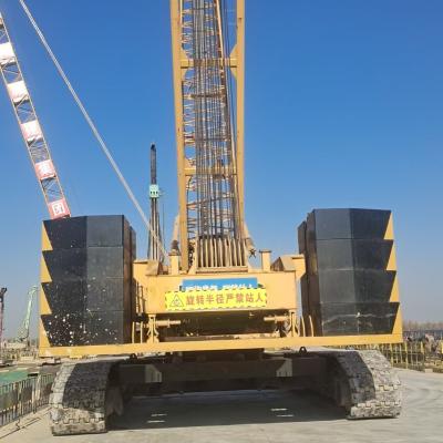 China XCMG Mobile Crawler Crane with 300kW Engine Power 45 Tons Transportation Weight and 200 Meters Lifting Height for sale