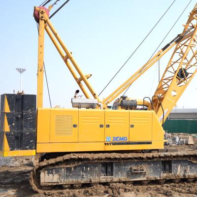China Used 150T 60m Boom Crawler Crane For Construction In Desert Areas for sale
