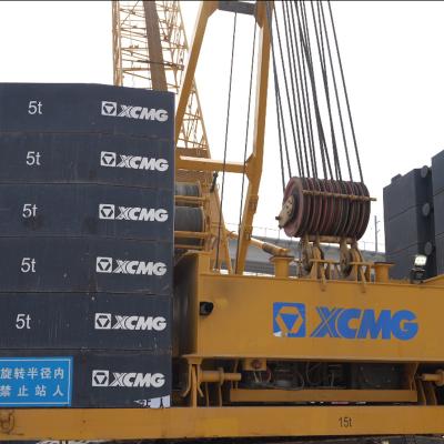 China Construction 300T Crawler Crane Telescopic Boom Used XCMG XGC300 for sale