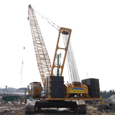 China Oil Gas Industry 300T Crawler Crane 300000kg Crawler Mounted Lattice Boom Crane for sale