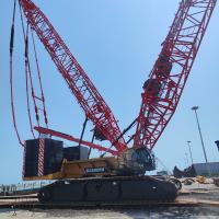 China Construction Used 500T Crawler Crane 84m Boom Crawler Crane SANY for sale