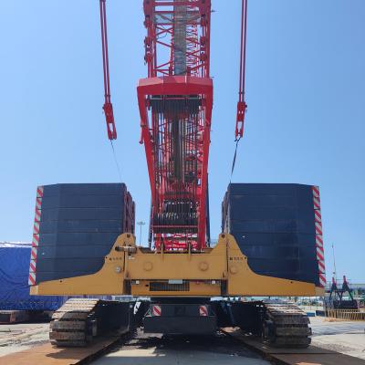 China Well Maintained Second Hand Mobile Crawler Crane 500T Crane With Boom 84m for sale