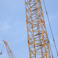 China Used Crawler Crane with 100ton Rated Loading Capacity, 4m Min Working Radius, and 12200*3000*3550mm Dimension for Heavy Construction Work for sale
